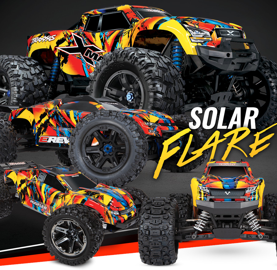 RC modely aut Traxxas motivem karoserie Solar Flare | Astra