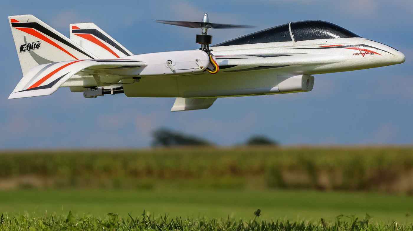 E-flite Convergence VTOL 0.6m SAFE BNF Basic - RC model letadla ...