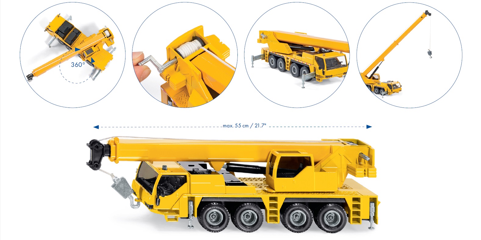 SIKU Super - autojeřáb 1:50 (SI-2110) | Astra