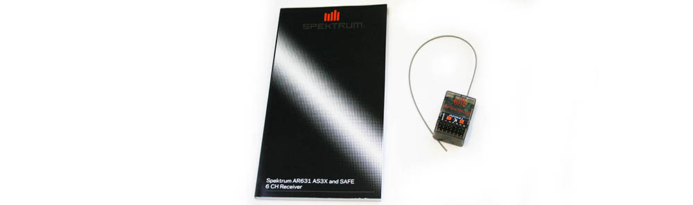 Spektrum přijímač AR631 6CH AS3X/SAFE - RC přijímač (SPMAR631) | Astra