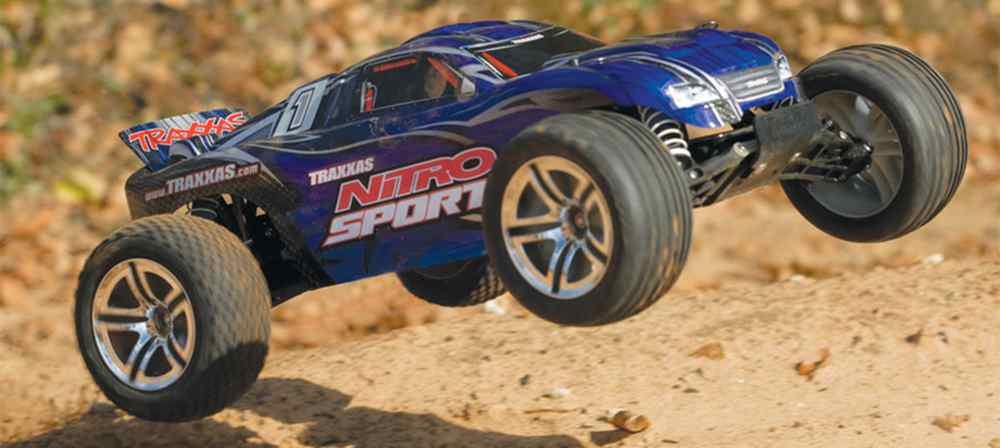 Traxxas Nitro Sport 1:10 RTR - RC model auta (TRA45104-1) | Astra