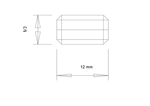 ECX Červík M3x12mm (4) (ECX1050) | Astra