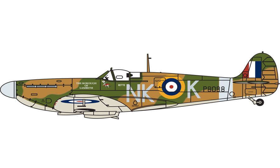 Airfix Supermarine Spitfire MkI/MkIIa (1:72) (AF-A02010) | Astra