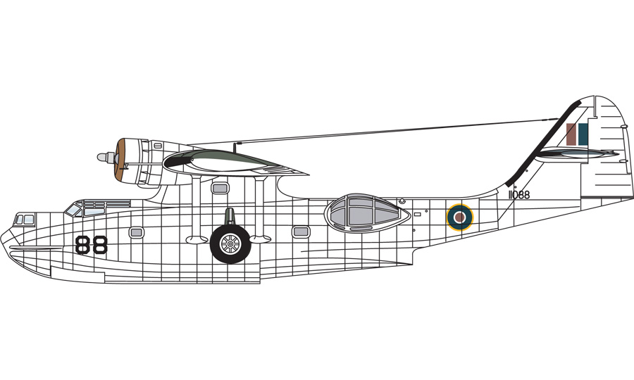 Airfix Consolidated PBY-5A Catalina (1:72) (AF-A05007) | Astra