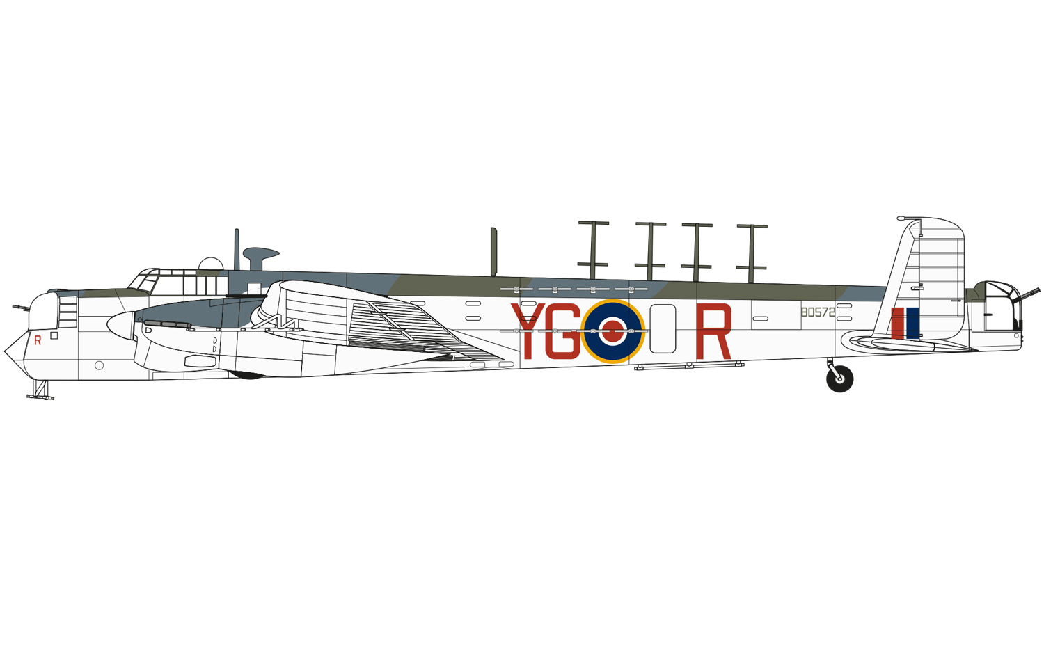 Airfix Armstrong Whitworth Whitley GR.Mk.VII (1:72) (AF-A09009) | Astra