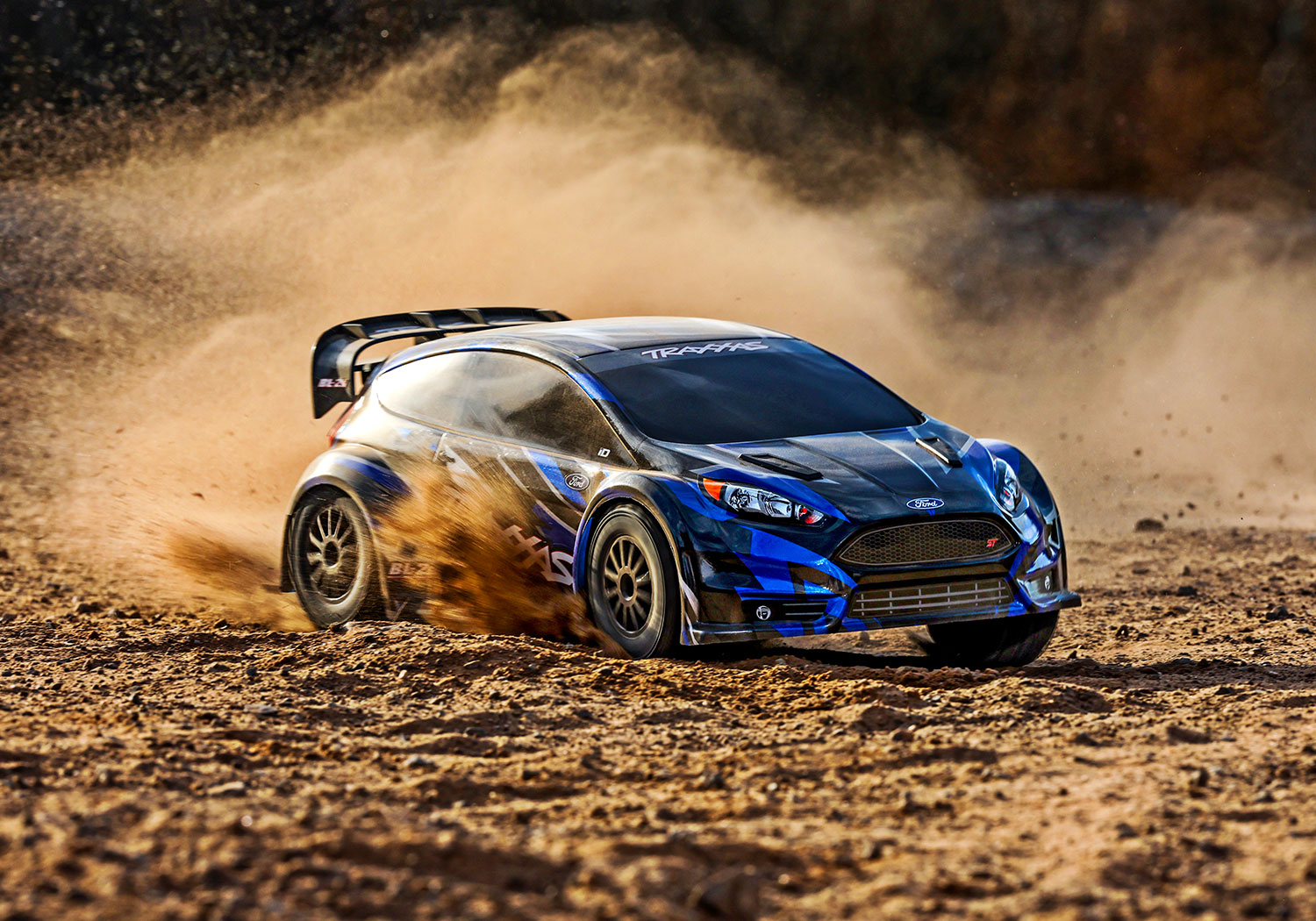 Traxxas Ford® Fiesta® ST Rally BL-2s™ | AWD RC model auta