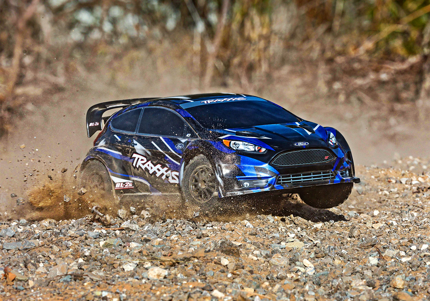 Traxxas Ford® Fiesta® ST Rally BL-2s™ | AWD RC model auta