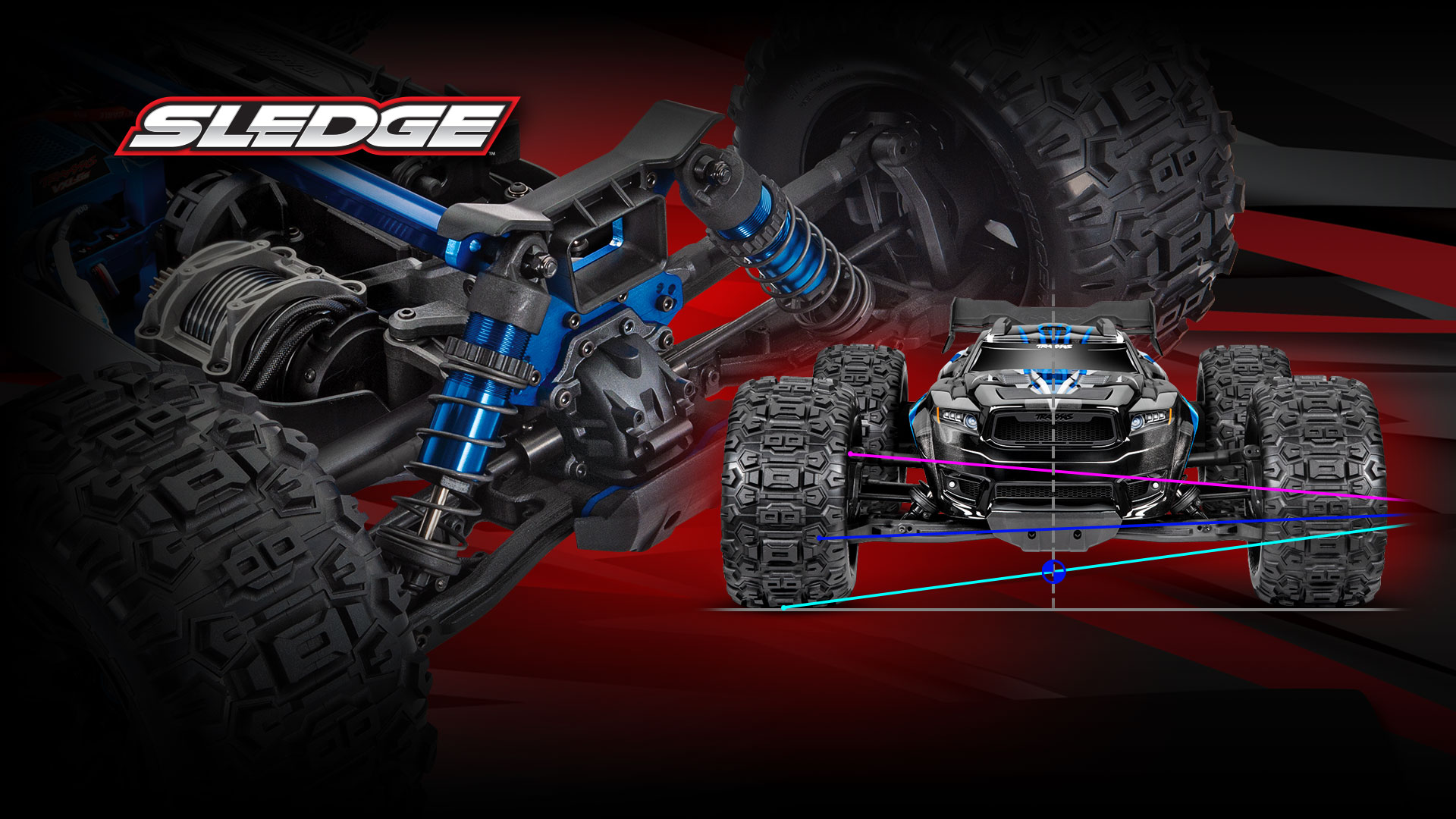 Traxxas Sledge™ | RC model auta Monster Truck
