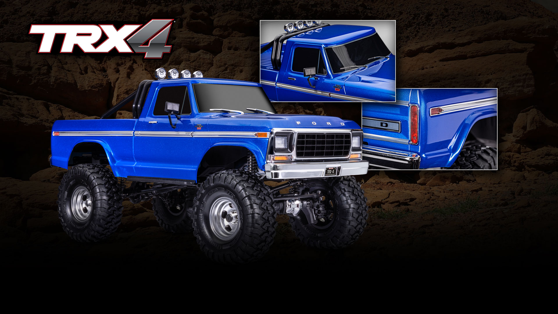 Traxxas TRX-4® 1979 Ford® F-150® High Trail Pickup | High Trail Edition ...