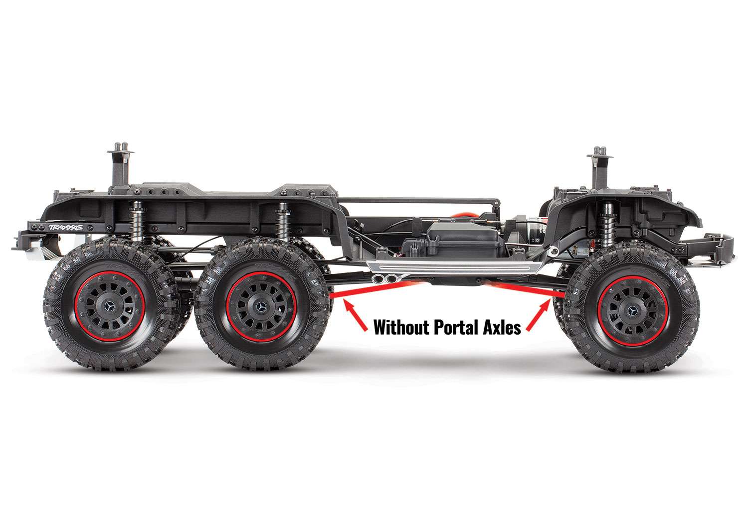 Traxxas TRX-6 Mercedes-Benz G 63 AMG 6x6 RC Truck (TRA88096-4)