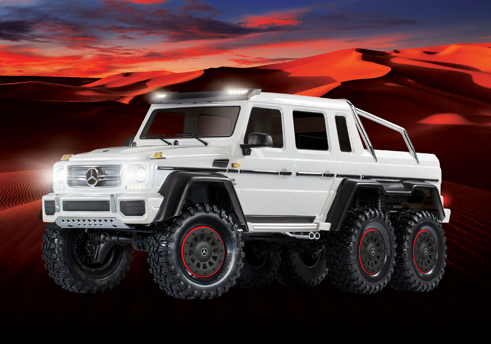 Traxxas TRX-6 Mercedes-Benz G 63 AMG 6x6 RC Truck (TRA88096-4)