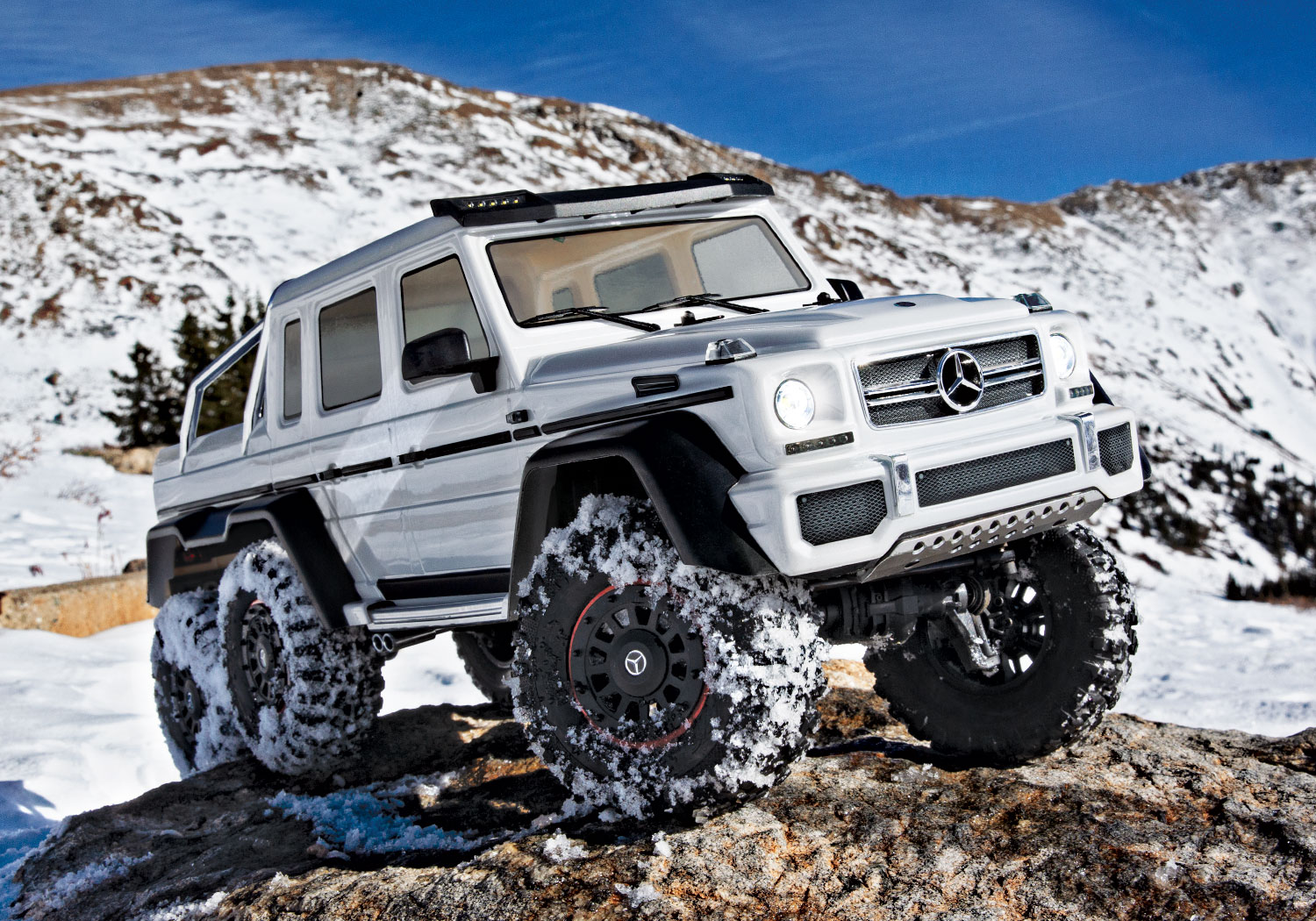 Traxxas TRX-6 Mercedes-Benz G 63 AMG 6x6 RC Truck (TRA88096-4)