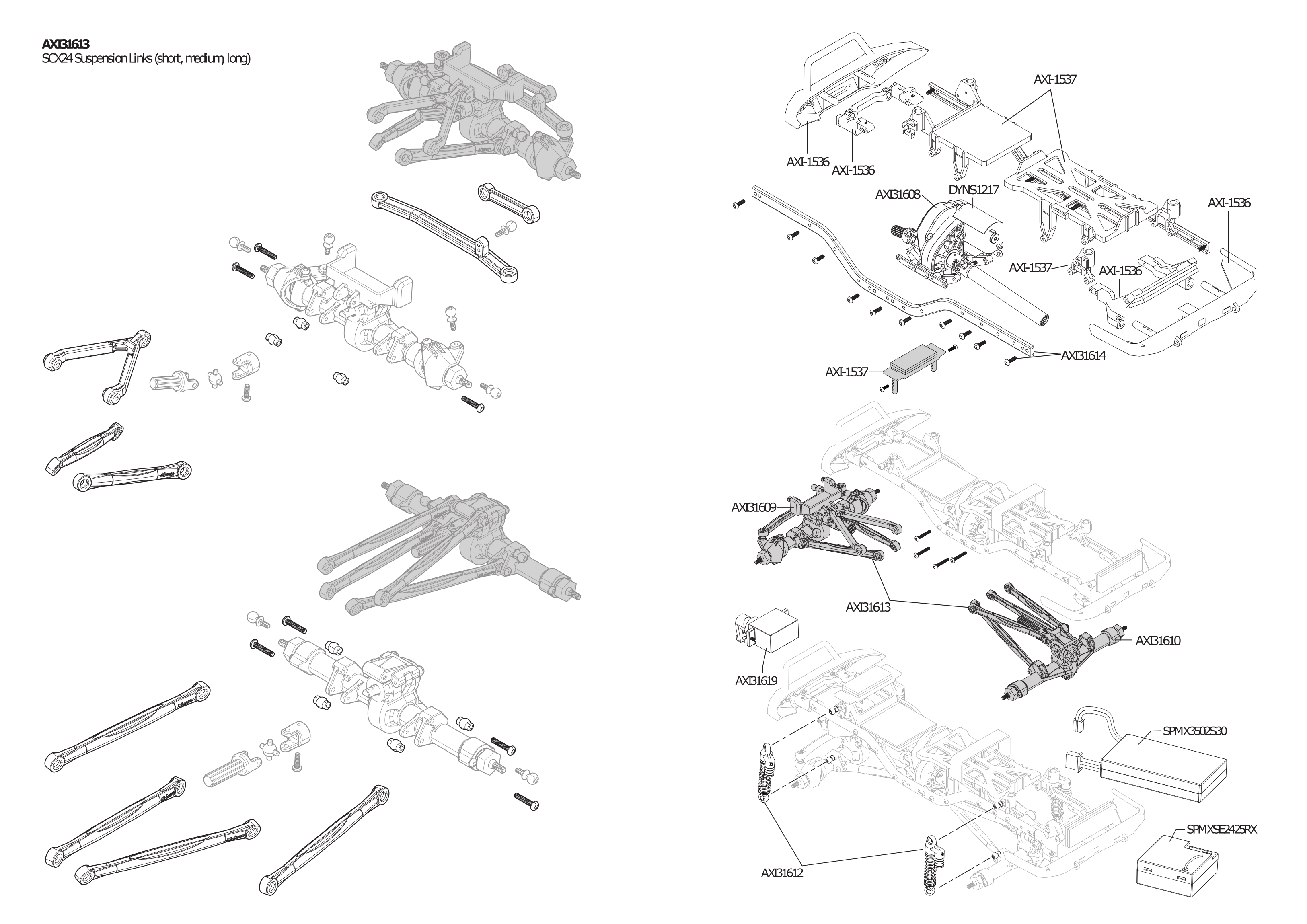 Exploded view: - Chassis | Astra