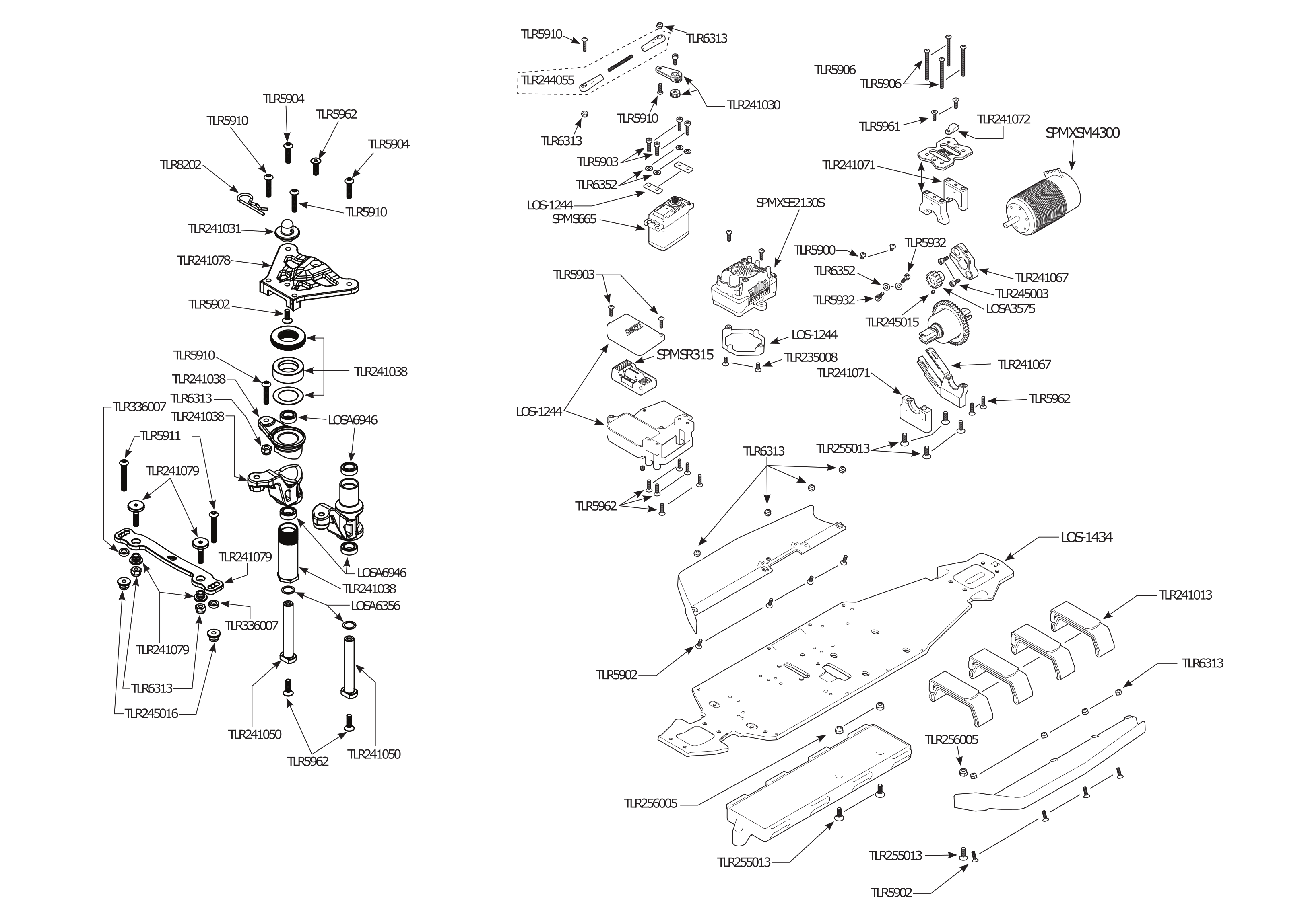 Exploded view: - Chassis | Astra