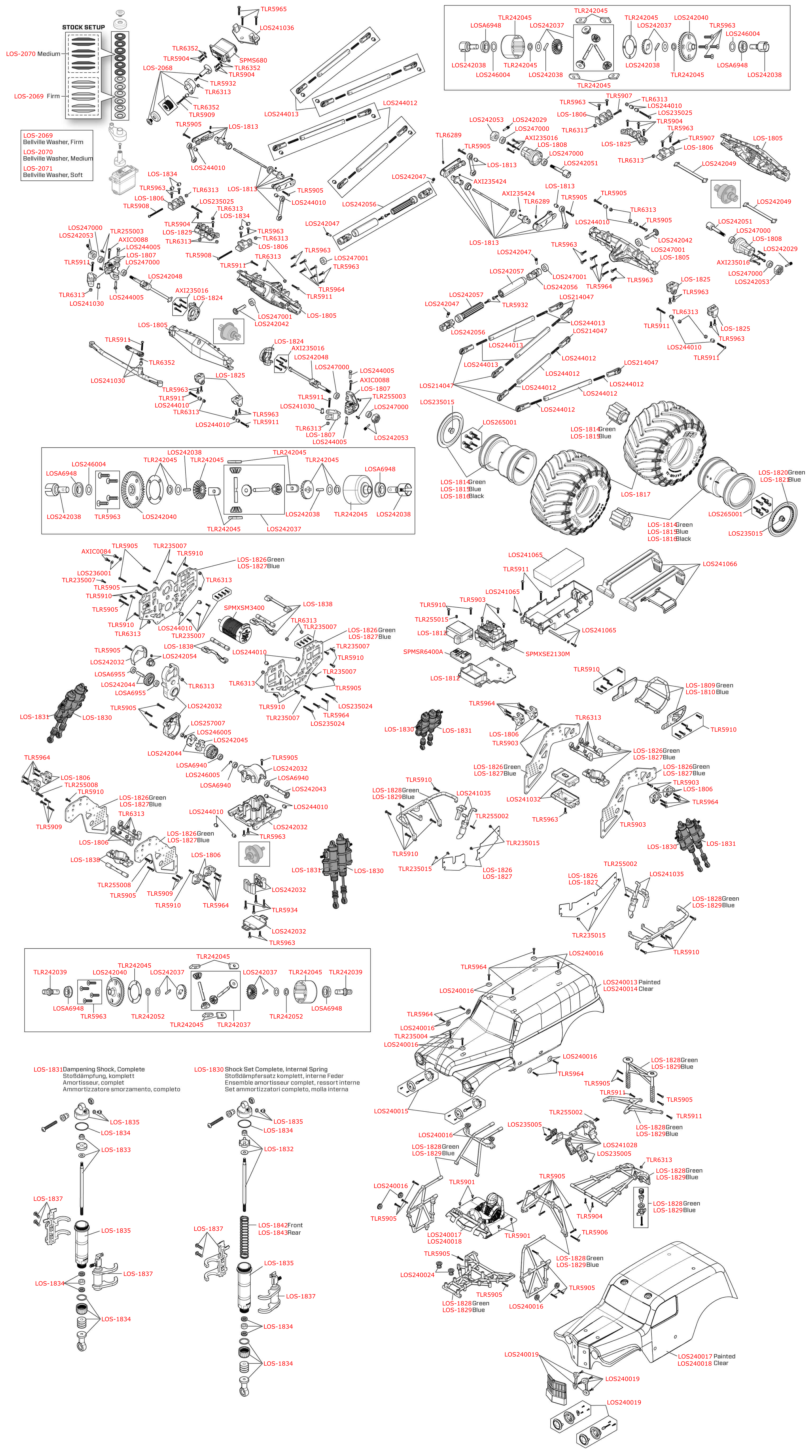 Exploded view: - All parts | Astra