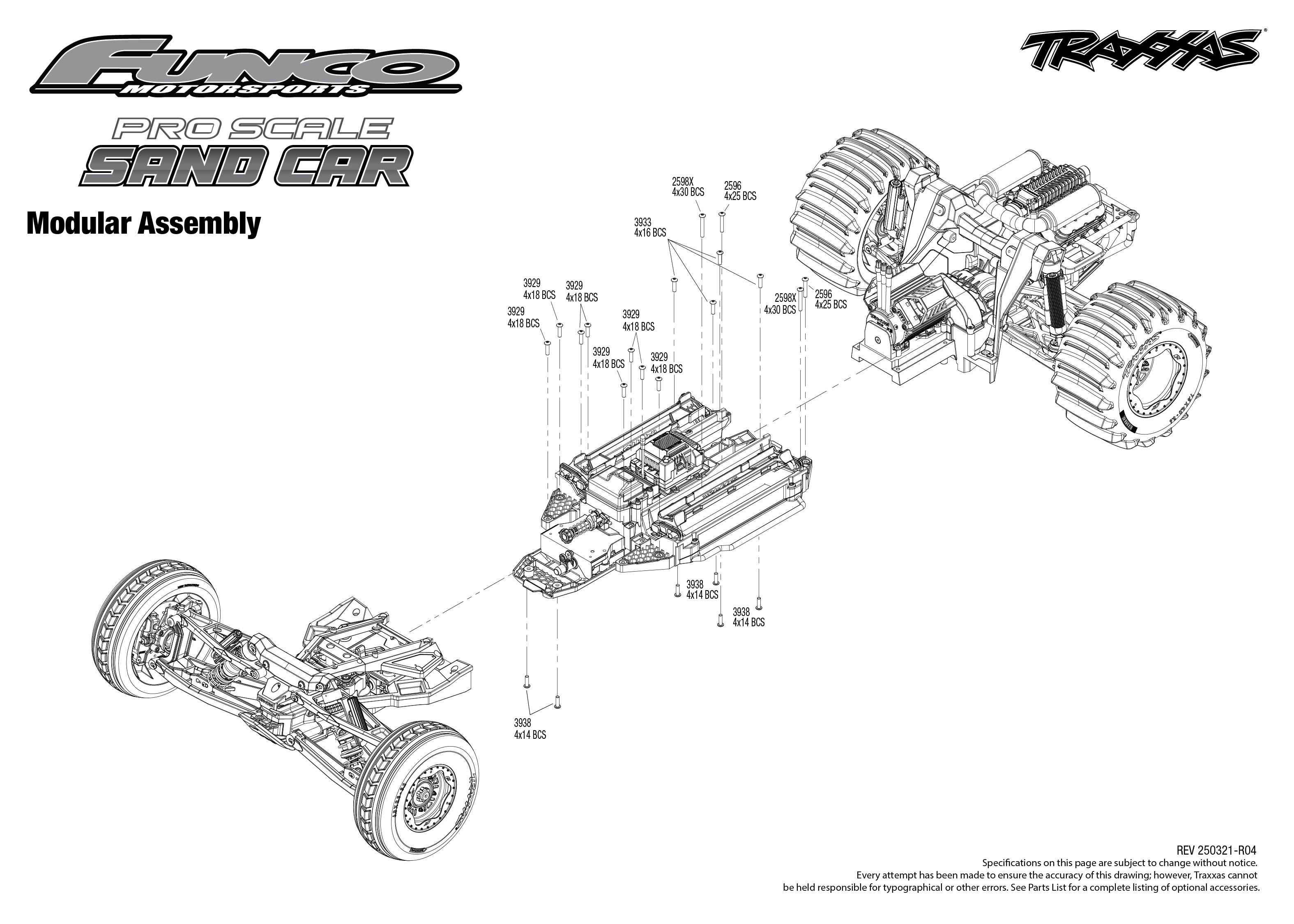 Exploded view: - Modular assembly | Astra
