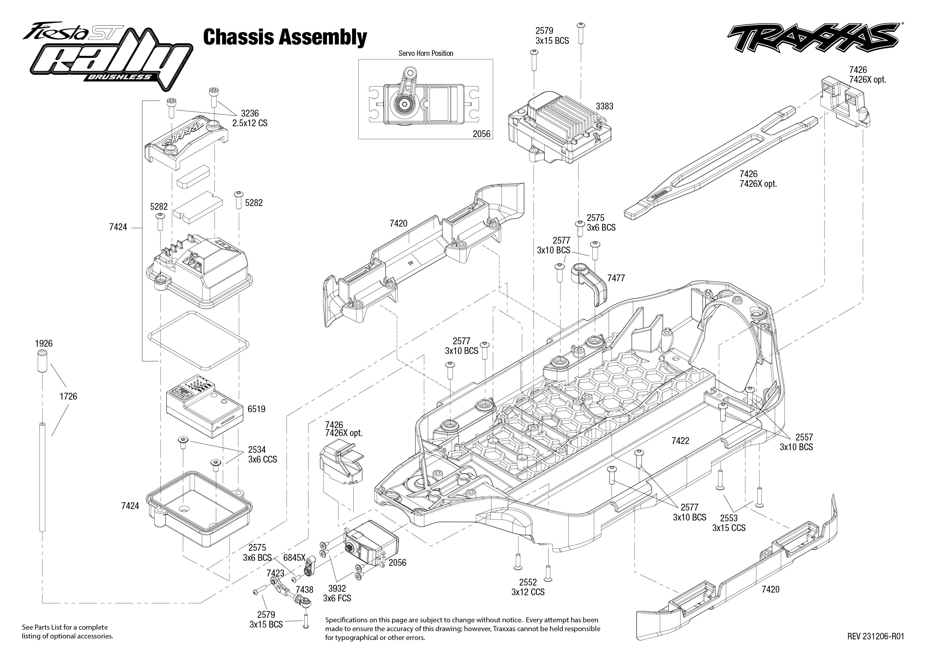 Exploded view: - Chassis | Astra