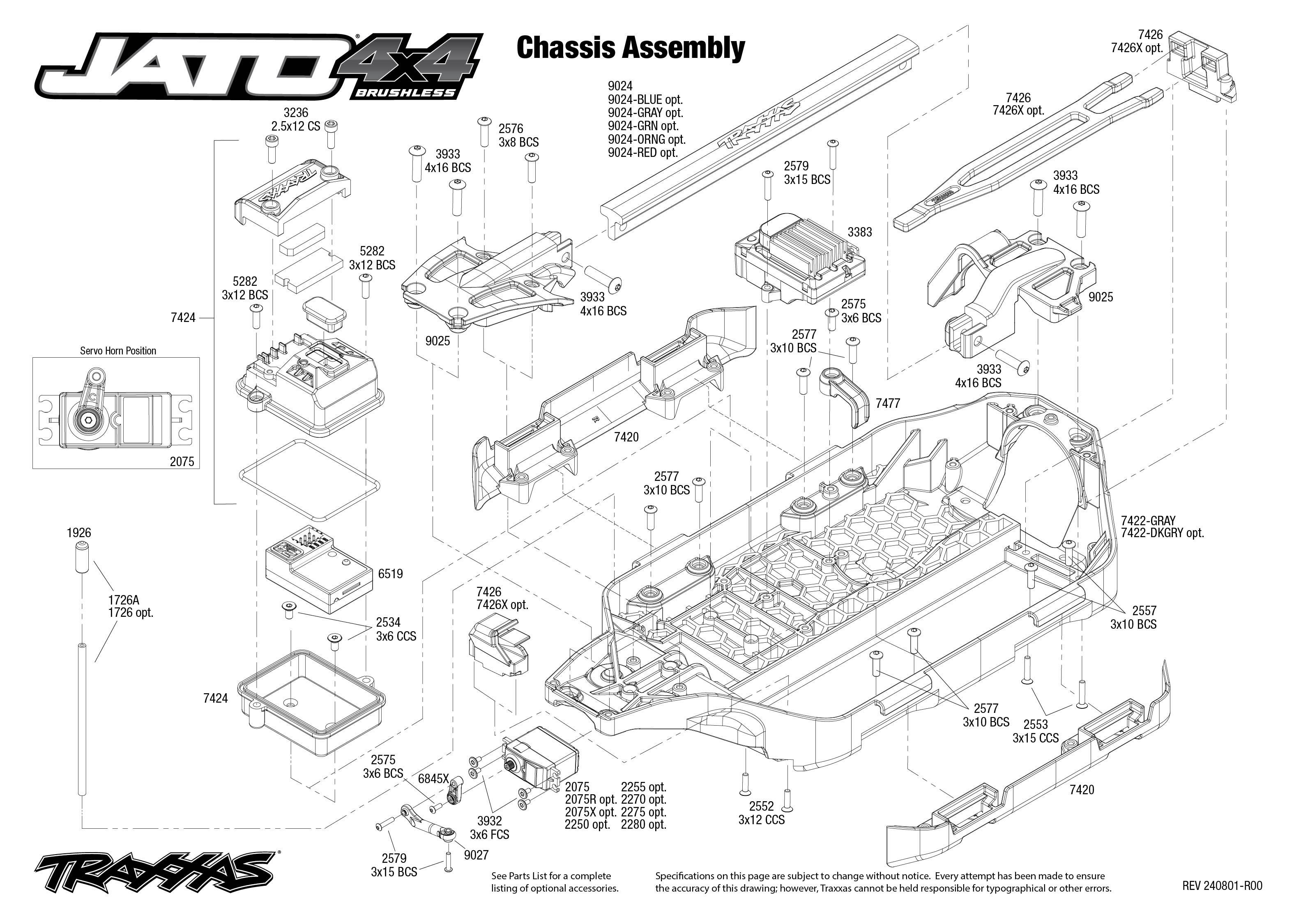 Exploded view: - Chassis | Astra