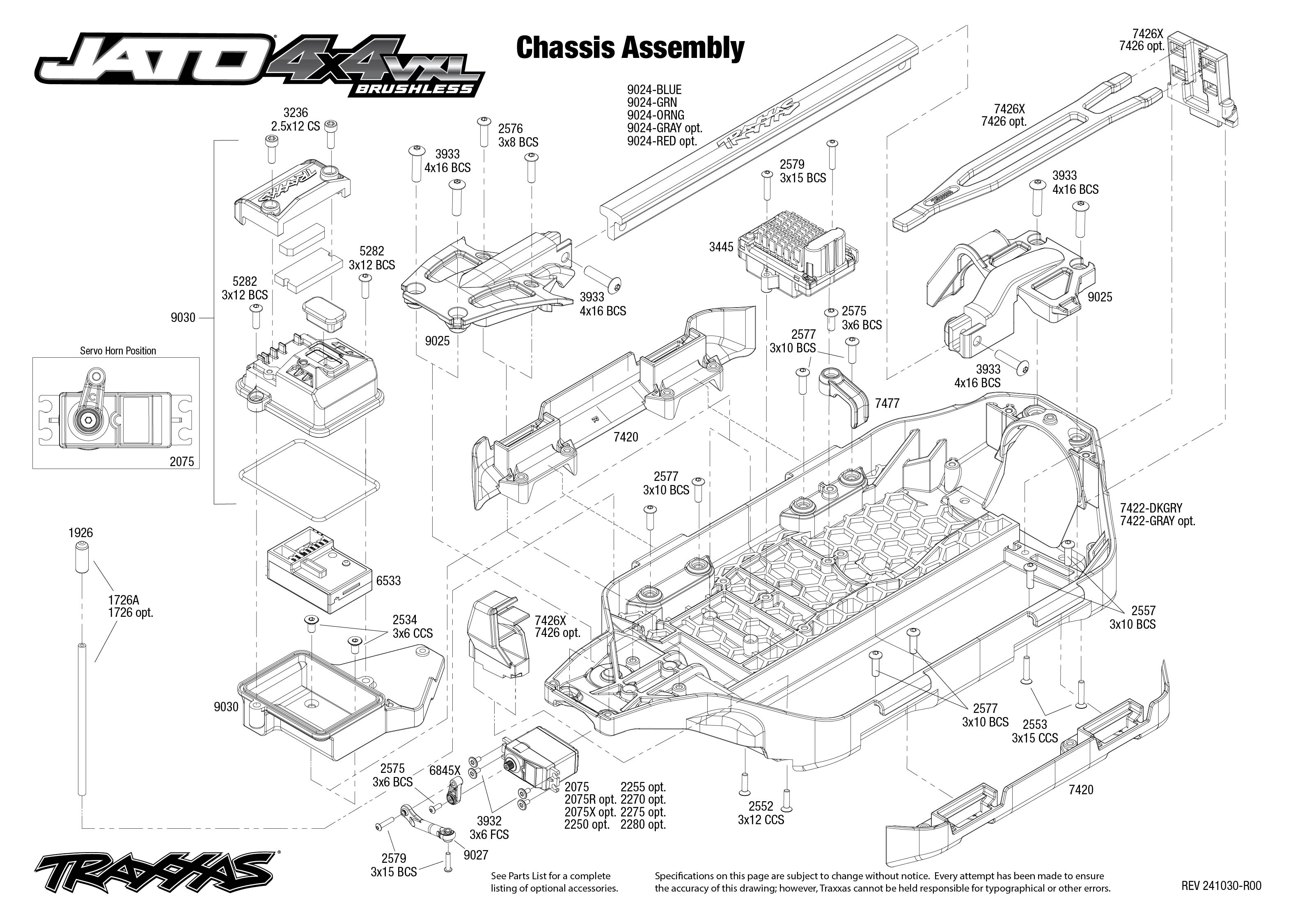 Exploded view: - Chassis | Astra