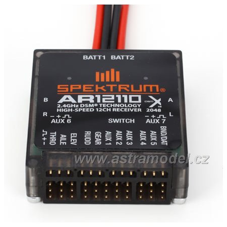 Spektrum AR12110 DSM2/DSMX 12CH - RC přijímač (SPMAR12110) | Astra