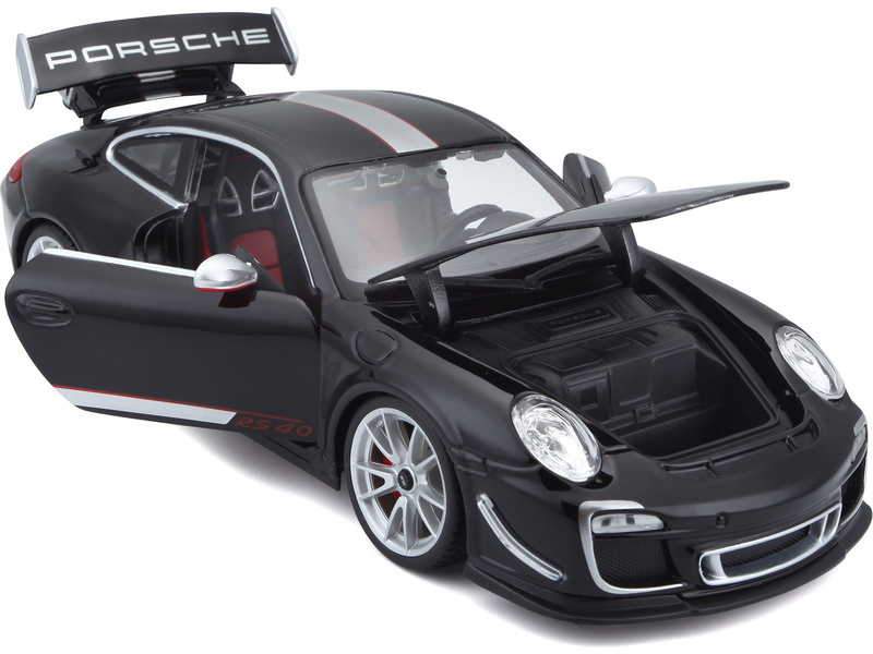 Bburago Plus Porsche 911 GT3 RS 4.0 1:18 černá - sběratelský model auta ...