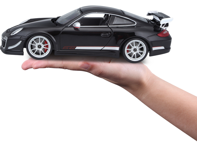 Bburago Plus Porsche 911 GT3 RS 4.0 1:18 black - collector's model car ...