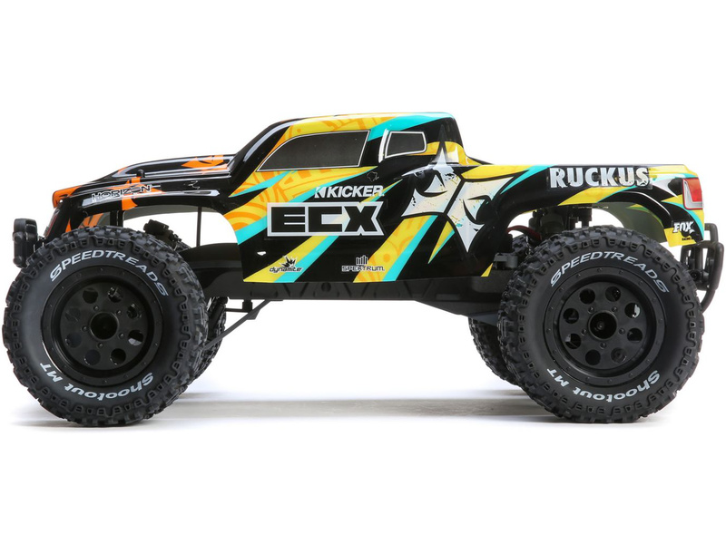 ECX 1/10 Ruckus RTR Black (ECX03431T1) | Astra