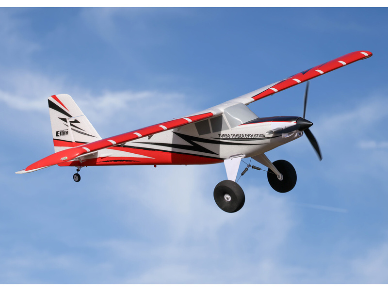 E-flite Turbo Timber Evolution 1.5m PNP, plováky - RC model letadla ...