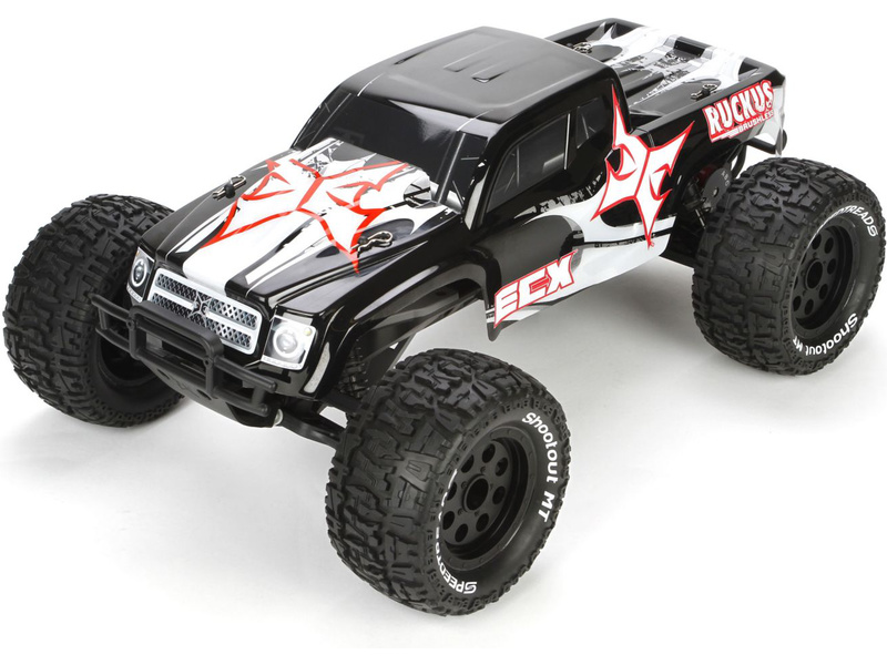 ECX Ruckus 1:10 Brushless AVC RTR černý - RC model auta (ECX03014I) | Astra
