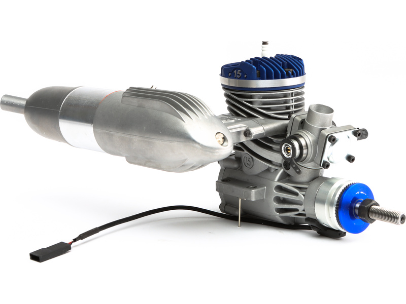 Evolution 15GX2 15cc (.91 cu. in.) Gas Engine with Pumped Carb ...