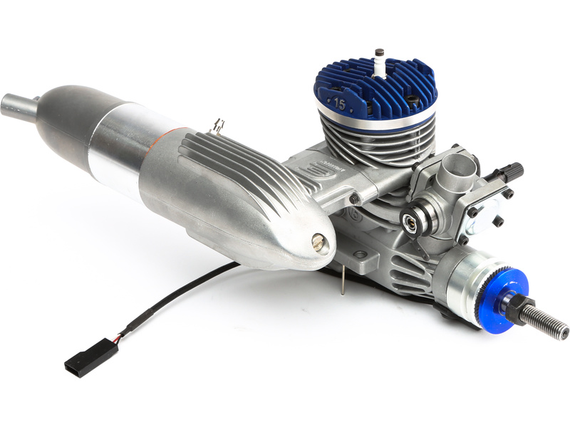 Evolution 15GX2 15cc (.91 cu. in.) Gas Engine with Pumped Carb ...