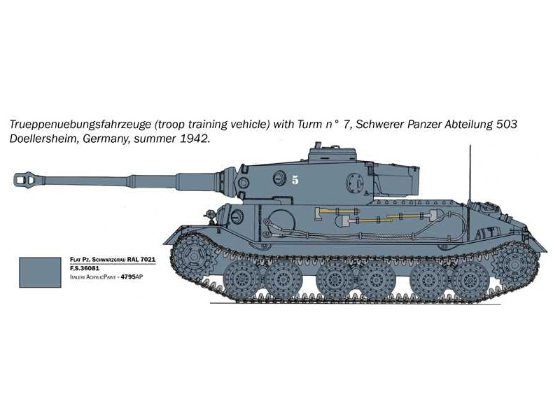 Italeri VK 4501(P) Tiger Ferdinand (1:35) (IT-6565) | Astra