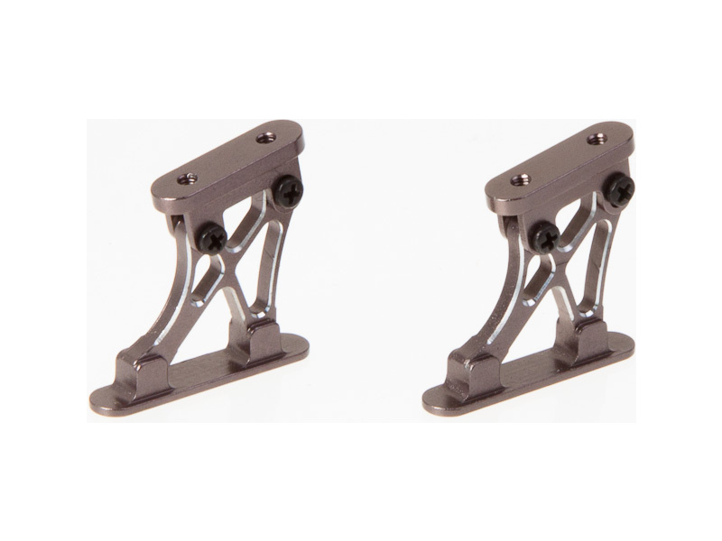 Killerbody Rear Wing Mount CNC Grey/Low 1/10 (KB48111LG) | Astra