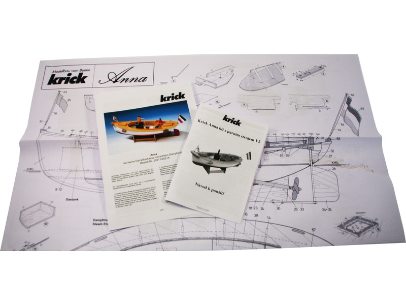 Krick Anna kit s parním strojem V2 (KR-20214) | Astra