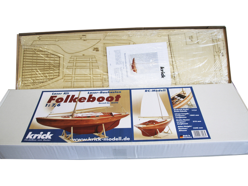 Krick Folkeboot 1:7.6 RC kit (KR-20390) | Astra