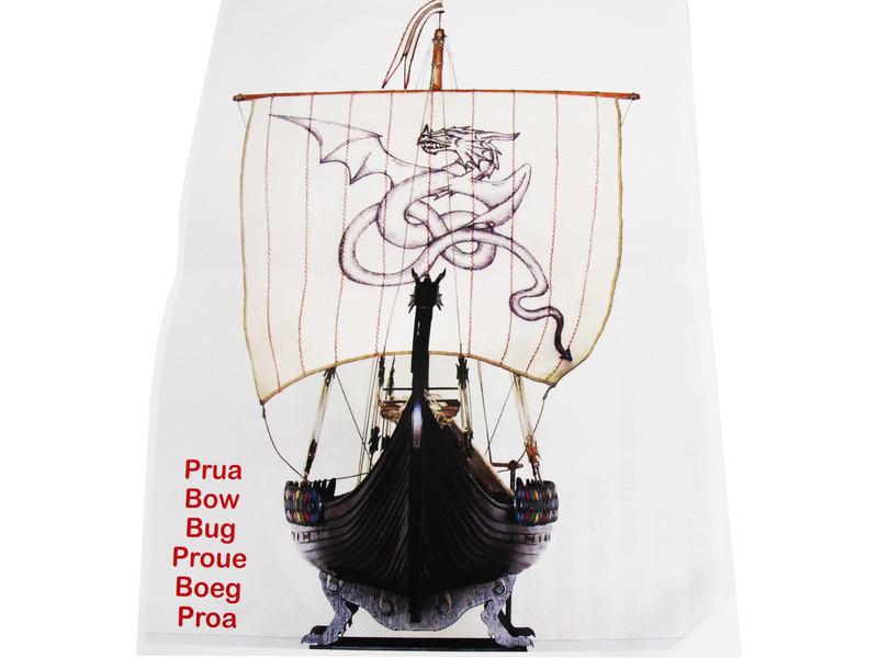 Mantua Model Viking ship Dreki 1:40 kit (KR-800772) | Astra
