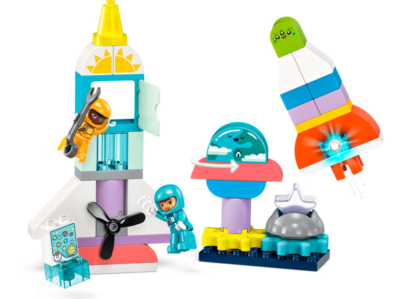 LEGO DUPLO - 3in1 Space Shuttle Adventure (LEGO10422) | Astra