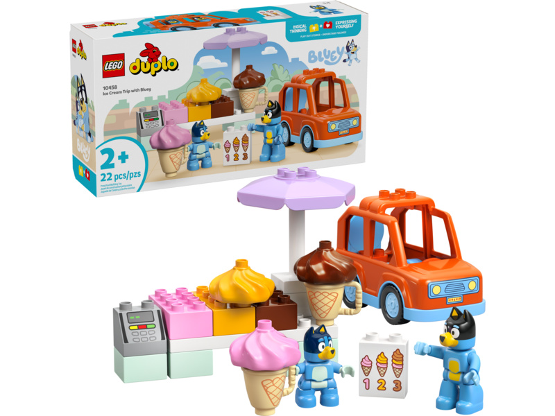 LEGO DUPLO - Ice Cream Trip with Bluey (LEGO10458) | Astra