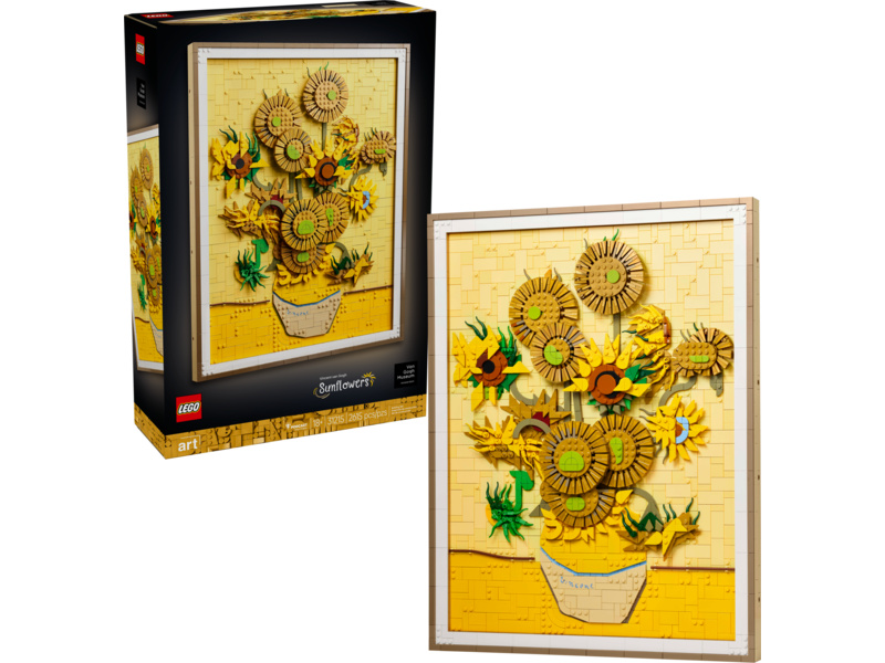 LEGO Art - Vincent van Gogh – Slunečnice (LEGO31215) | Astra