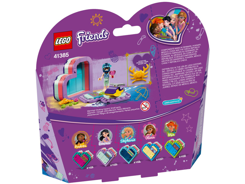 LEGO Friends - Emma a letní srdcová krabička (LEGO41385) | Astra