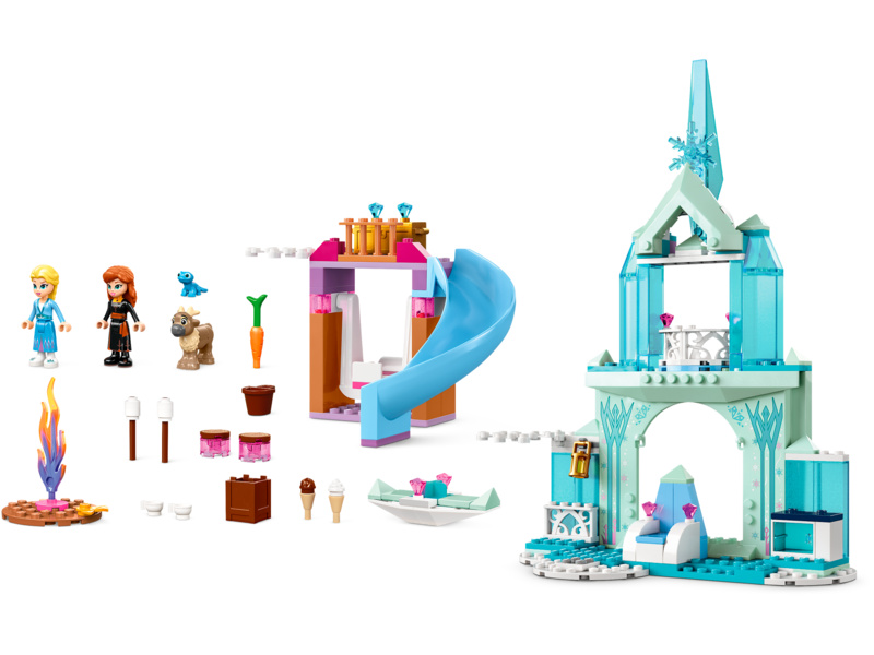 LEGO Disney Princess - Elsa a hrad z Ledového království (LEGO43238 ...