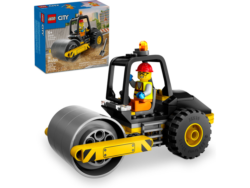 LEGO City - Construction Steamroller (LEGO60401) | Astra