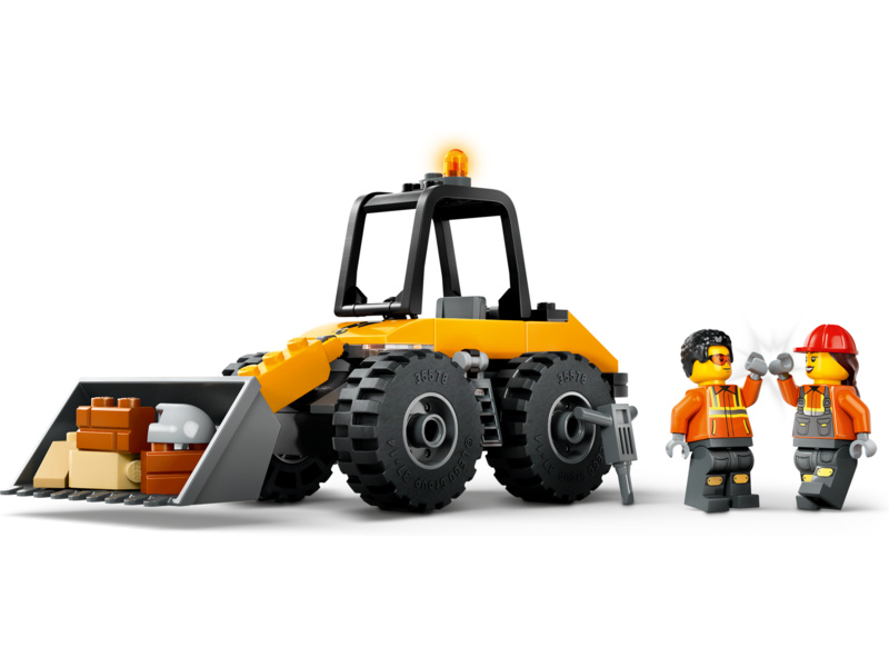 LEGO City - Yellow Construction Wheel Loader (LEGO60450) | Astra