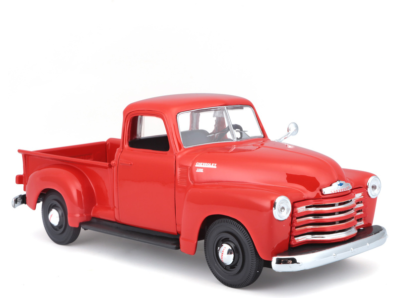 Maisto Chevrolet 3100 Pickup 1950 1:25 oranžová - sběratelský model ...