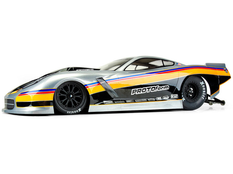 PROTOform body 1/10 Chevrolet Corvette C7 Pro-Mod: Drag Car (PRM157140 ...
