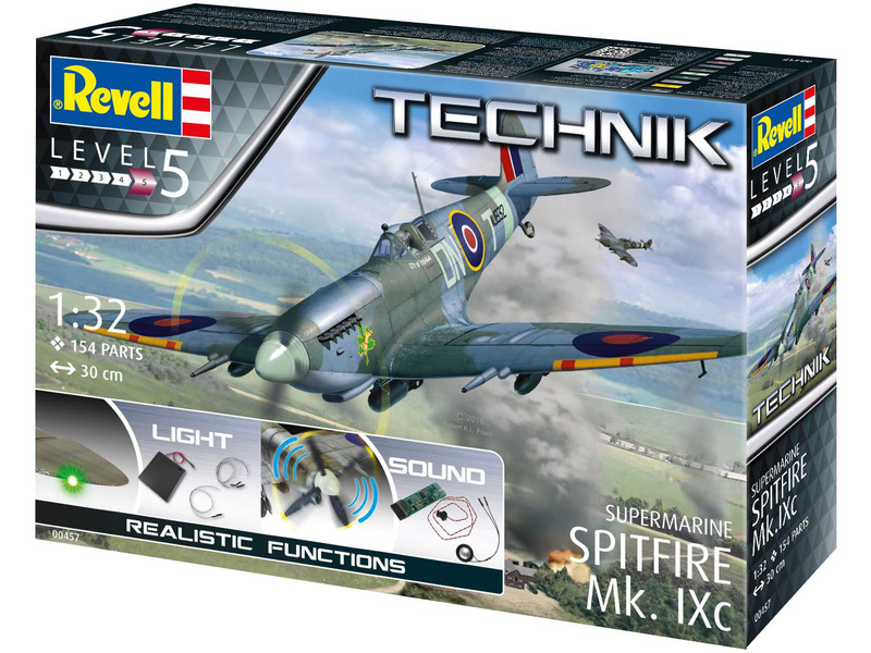 Revell Technik Supermarine Spitfire Mk.Ixc (1:32) (RVL00457) | Astra