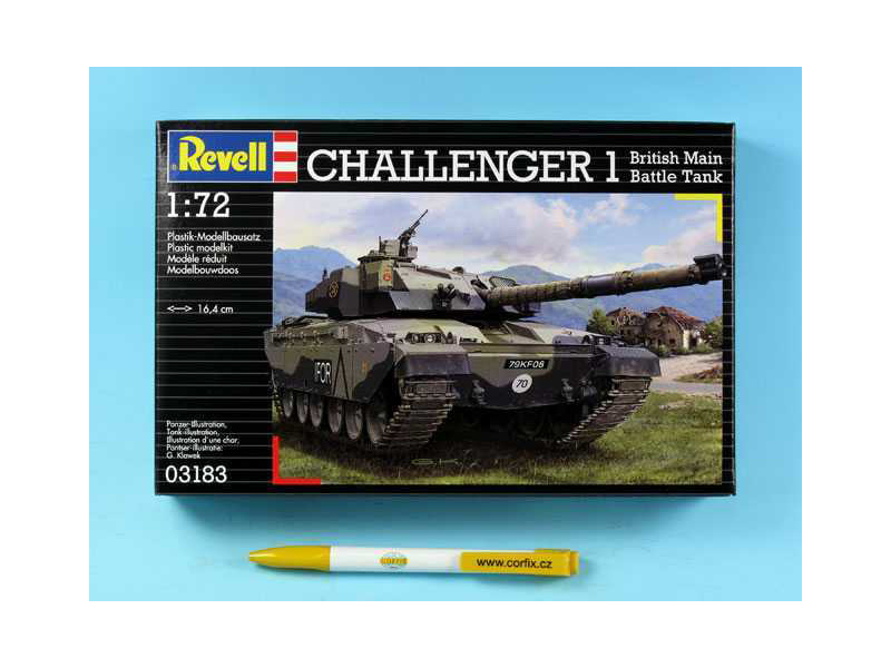Revell Tank CHALLENGER I (1:72) (RVL03183) | Astra