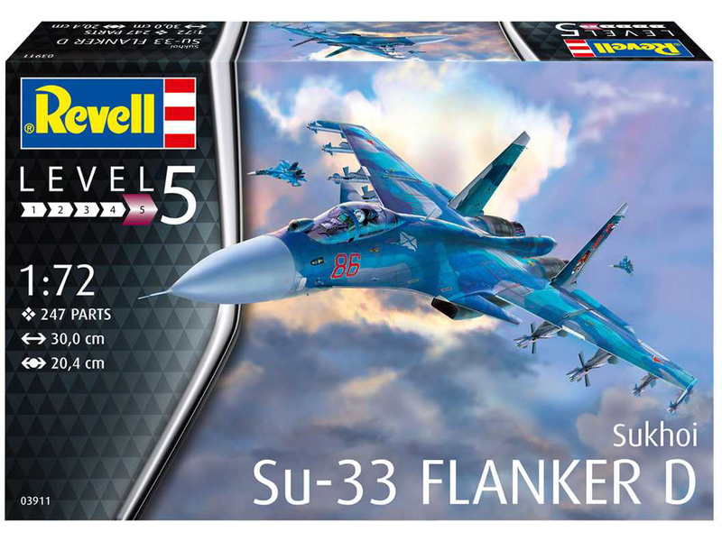Revell Sukhoi Su-33 (1:72) (RVL03911) | Astra