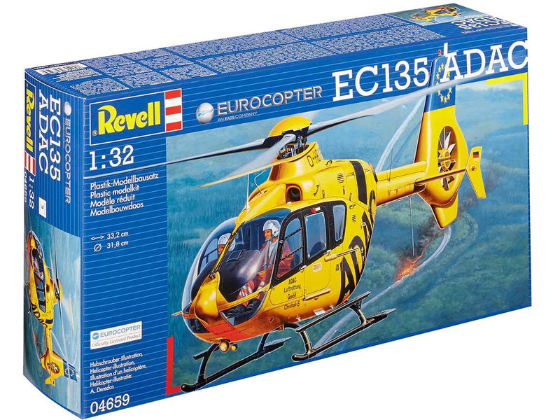 Revell Eurocopter EC135 (1:32) (RVL04659) | Astra