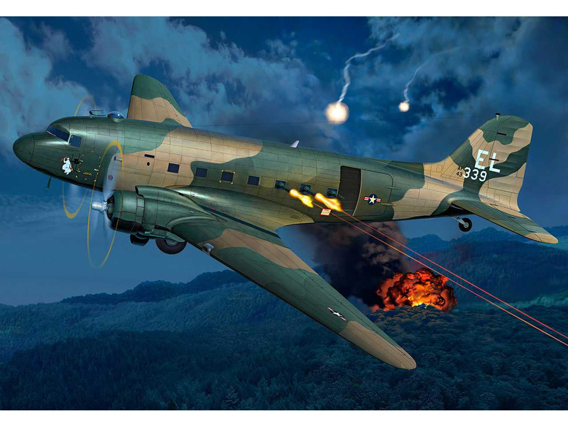 Revell AC-47 Gunship 1:48 (RVL04926) | Astra